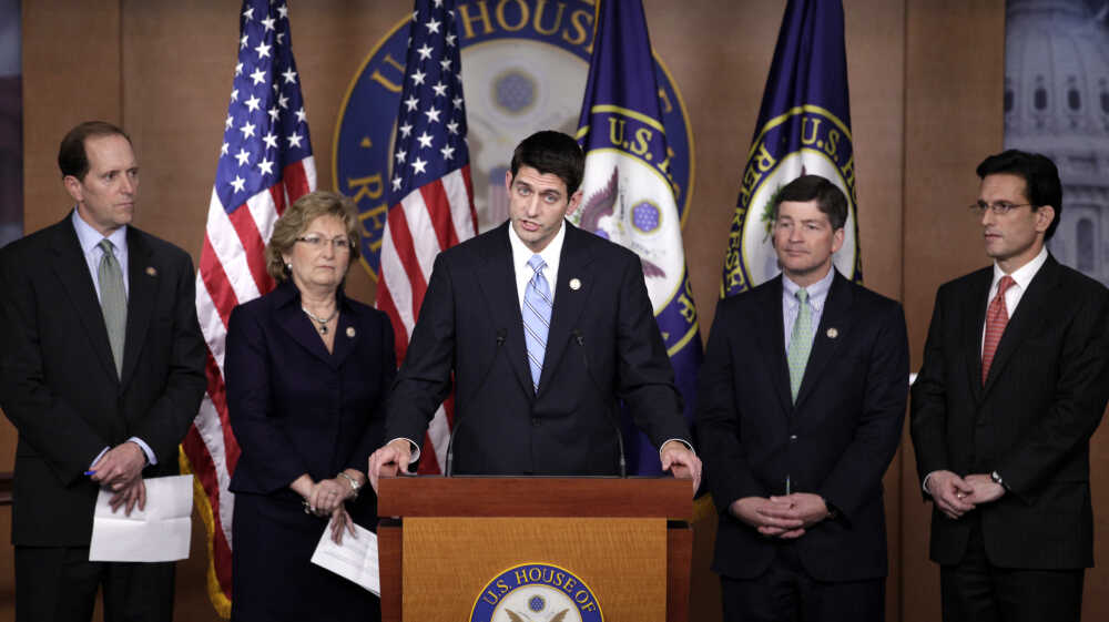 House Approves Sweeping GOP Budget Blueprint : NPR
