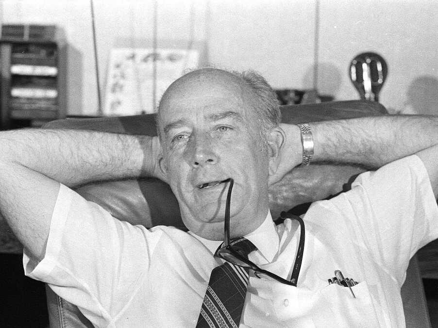 Md. Political Legend William Donald Schaefer Dies : It's All Politics : NPR