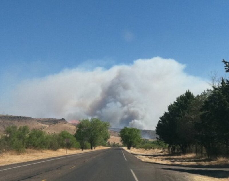 Rural Texas Station Critical Resource During Recent Wildfire : NPR ...