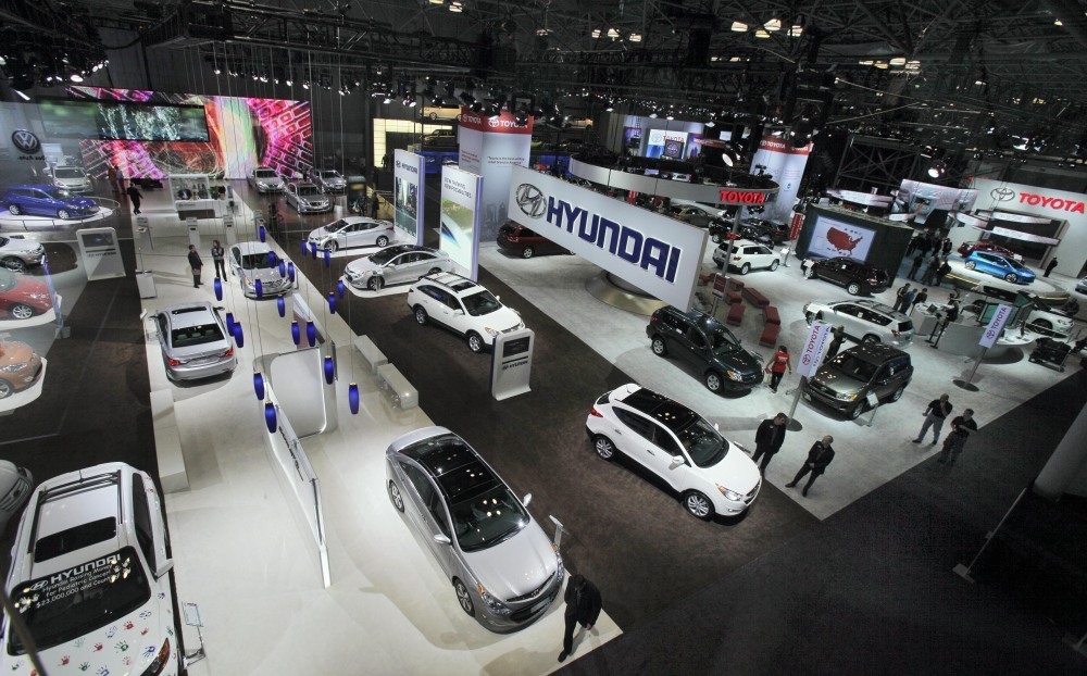 Japanese Auto Executives Try To Put On Happy Face : NPR