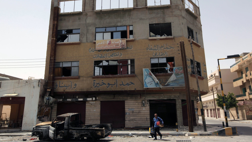 In Deserted Libyan City, A Family Holds On To Home : NPR