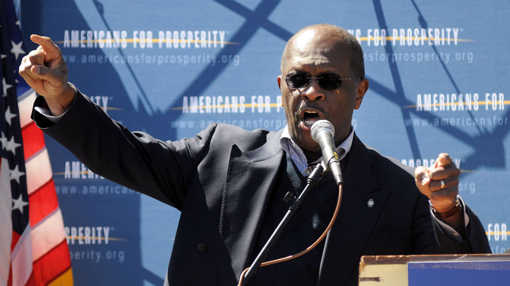 Herman Cain: A Political Outsider, And Proud Of It : NPR