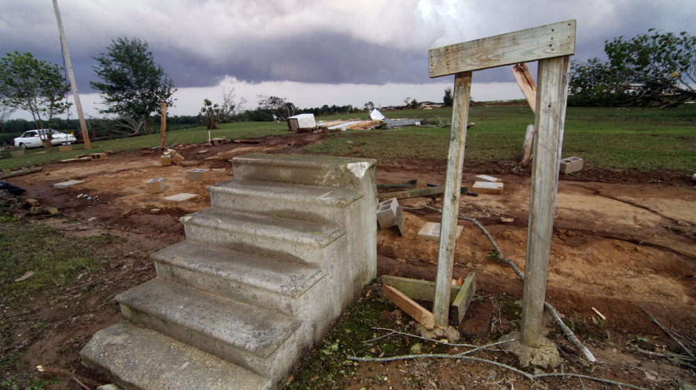 Across The South, Scenes Of Death And Devastation : NPR