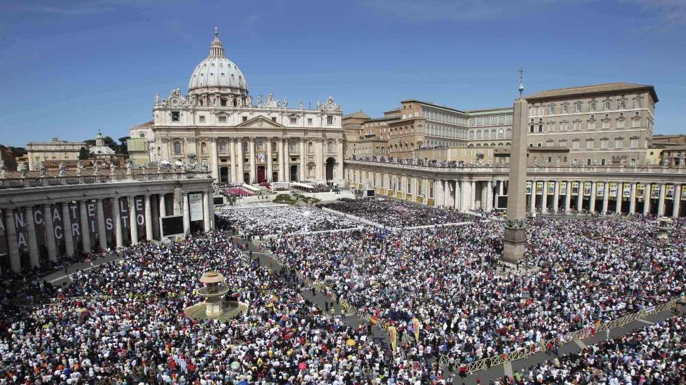 Crowds Cheer As Pope Beatifies John Paul : NPR