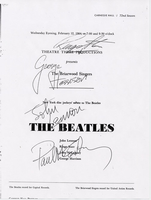 Andrew Carnegie Signature