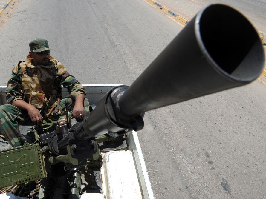 NATO Bombs Tripoli; Combat Stirs East Front : NPR