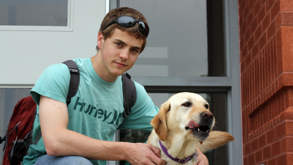 Service Dogs Teach Educators About Disabilities : NPR