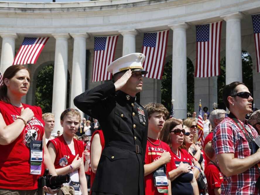 Memorial Day Comes As Troops Fight In Afghanistan : NPR