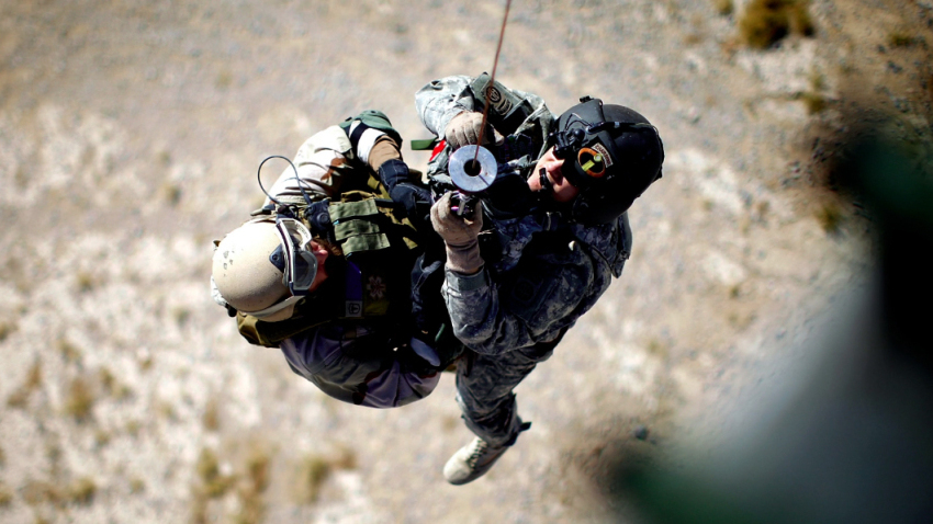 Army Medevac Teams Fight For Afghan Hearts, Minds : NPR