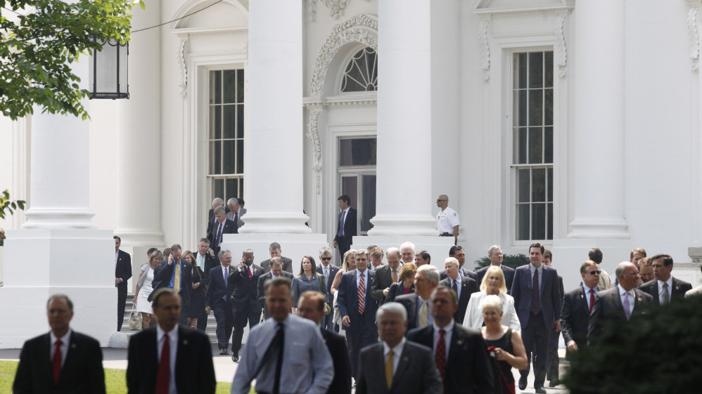 A Look Back At Bush's Surplus, Tax Cuts : NPR