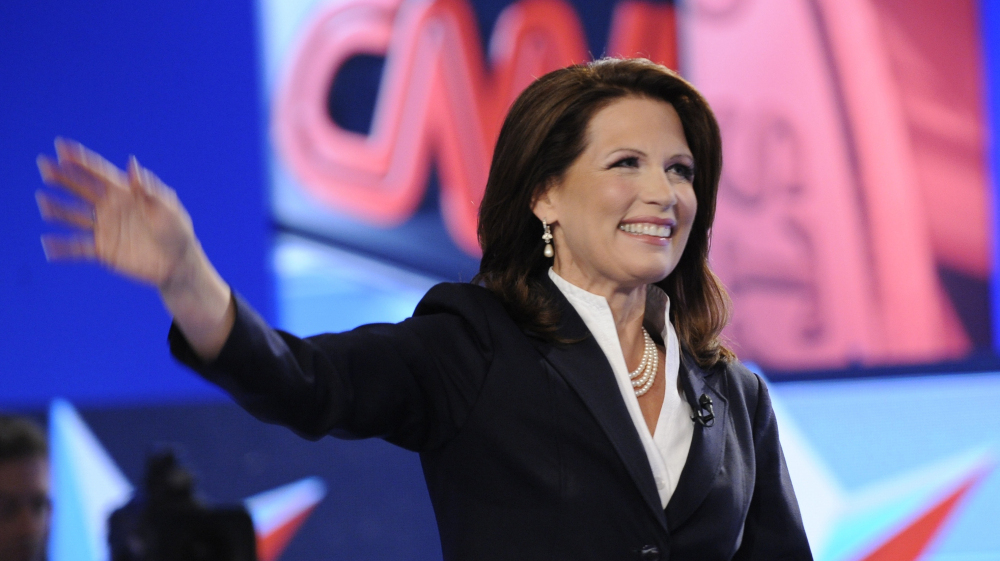Bachmann Makes Most Of GOP Debate : It's All Politics : NPR