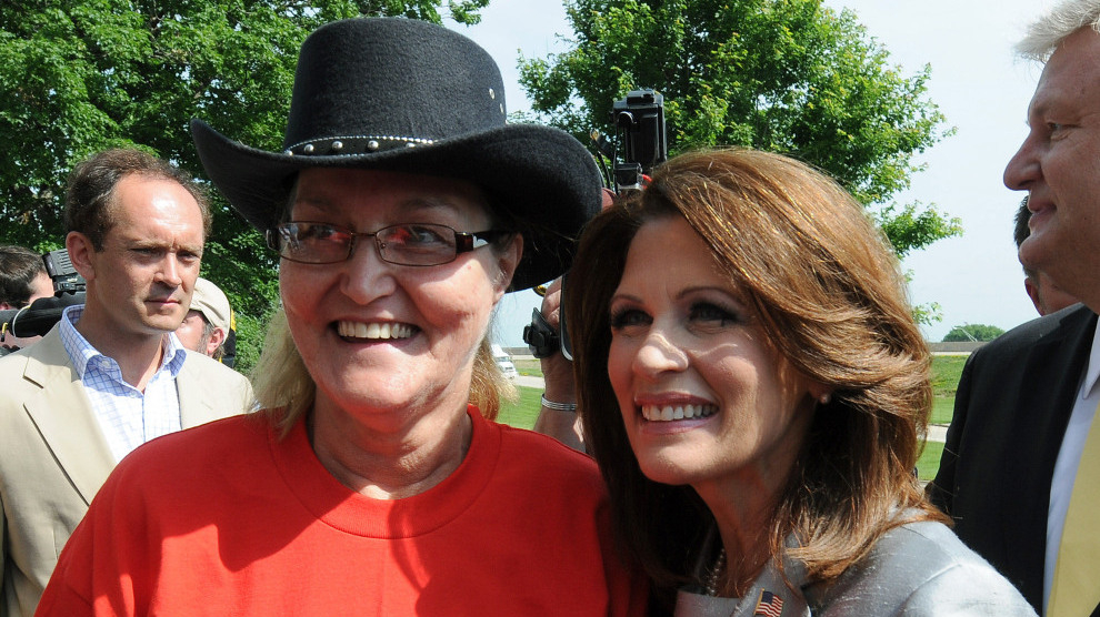 New Republic: Can Bachmann Bolster Her Campaign? : NPR