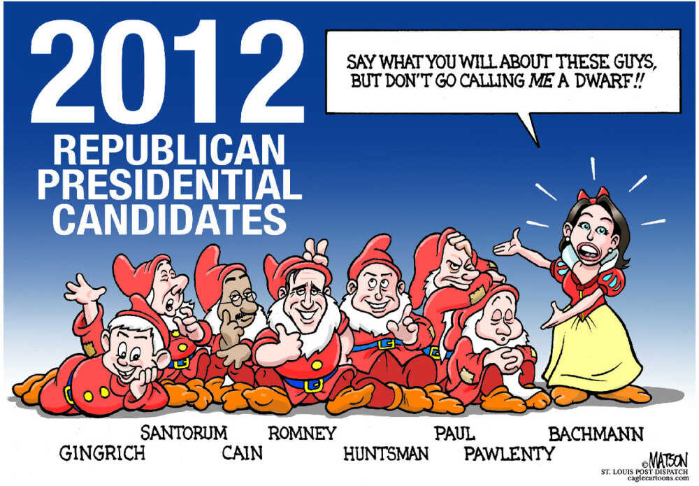 Double Take 'Toons: Republican Hopefuls Contd. : NPR