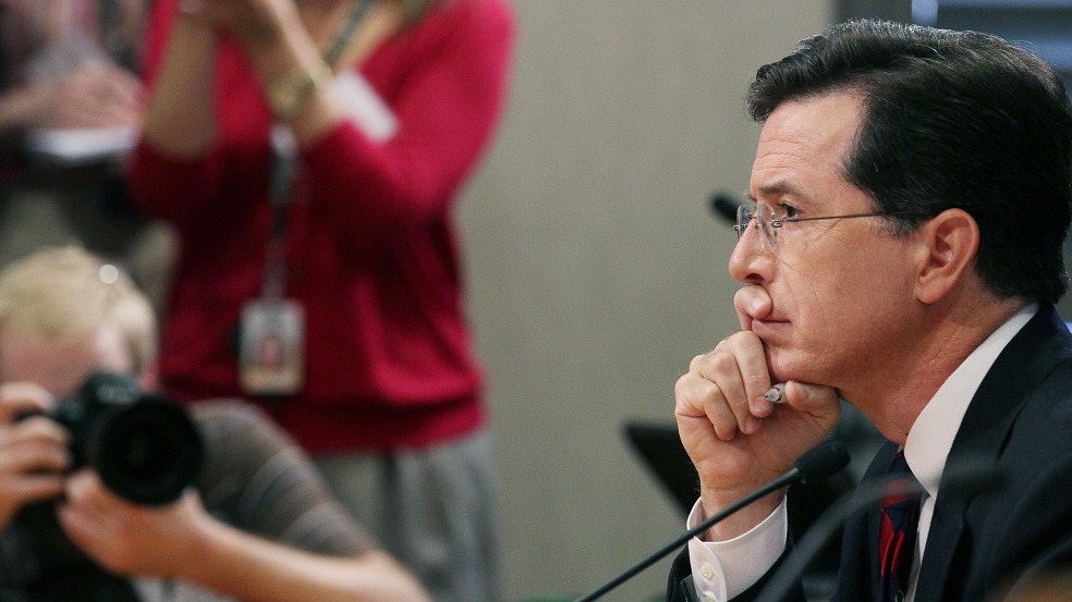 There's Nothing Funny About Colbert's SuperPAC : NPR