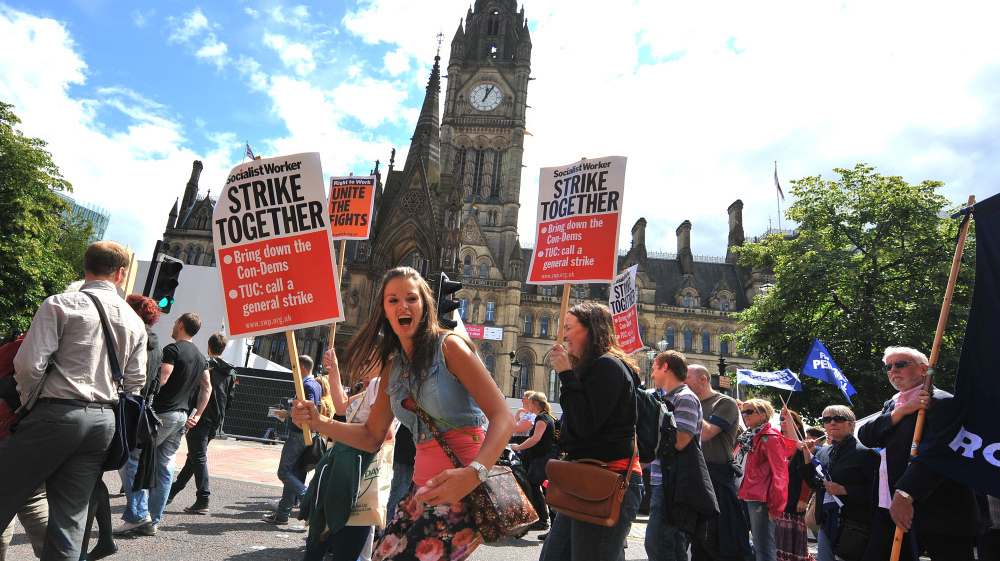 Thousands Strike In U.K. As Debt Crisis Festers : NPR