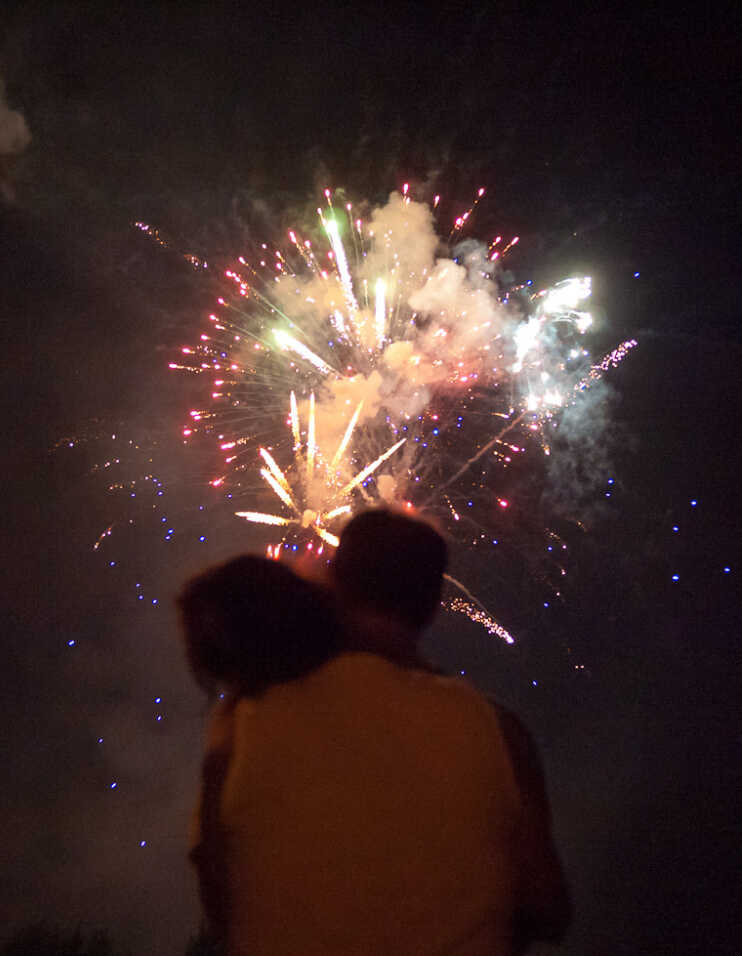 Your Photo Of The Day: Fireworks : The Picture Show : NPR