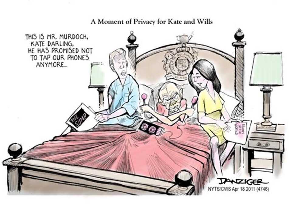 Double Take 'Toons: Mr. Murdoch On The Line? : NPR