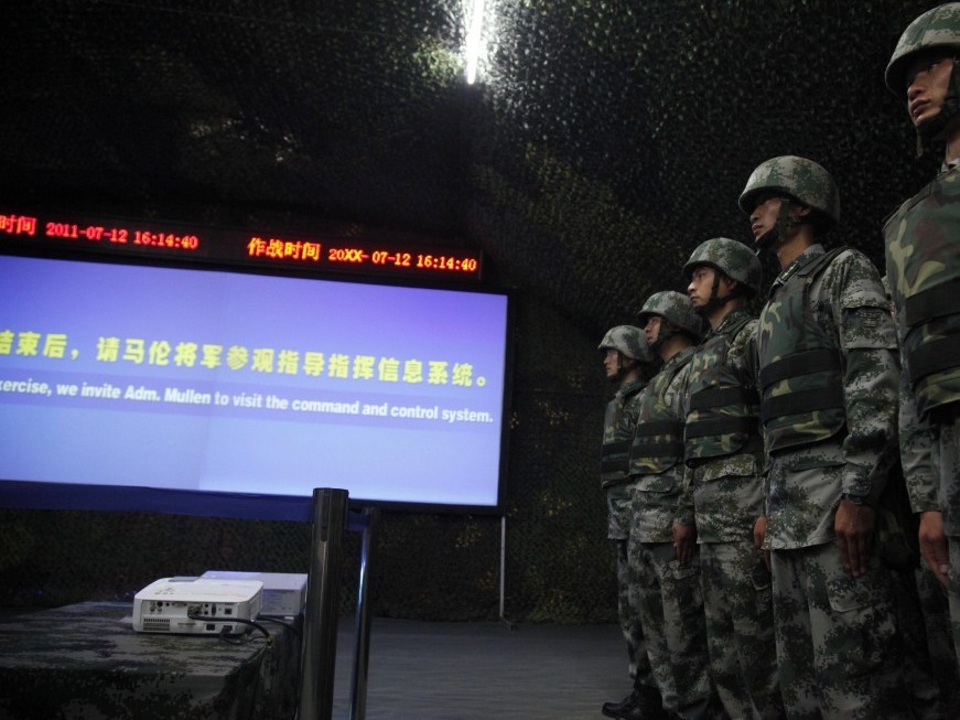 China's Secretive Army Opens Door For U.S.'s Mullen : NPR