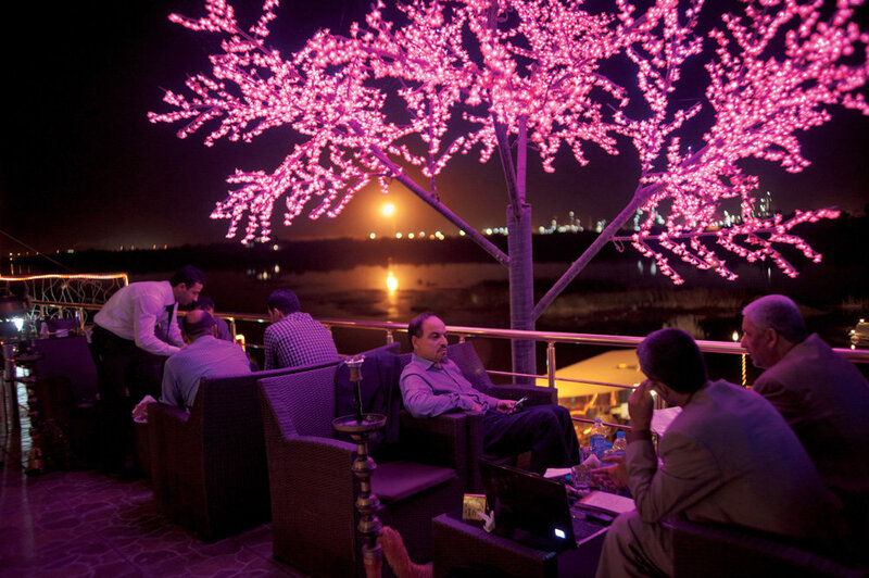 What's With The Hot Pink In Baghdad? : The Picture Show : NPR