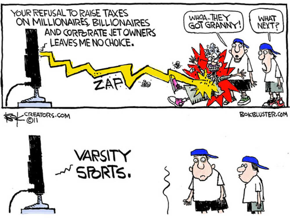 Double Take 'Toons: Debtly Hallows? : NPR