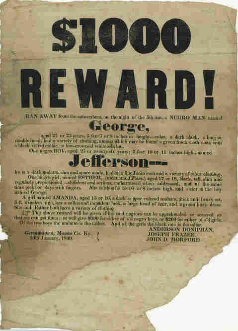 New Finds For The African American Museum : NPR