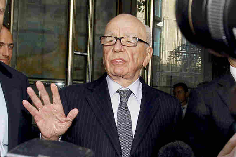Murdoch Says He Was Misled About Tabloid Scandal : NPR