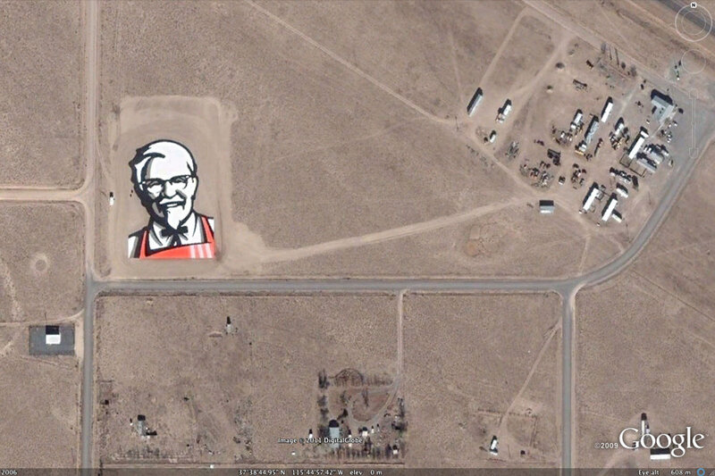 What On Earth? Art And Ads That Can Be Seen From Space : The Picture ...