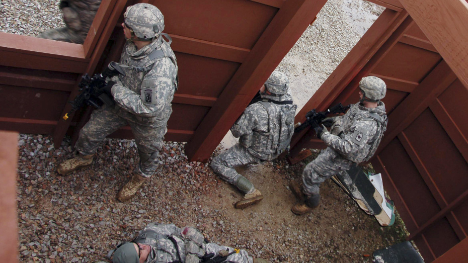 National Guard Members Keep Eye On Day Jobs : NPR