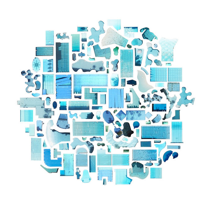 'Collecting' Swimming Pools And Stadiums: Art Made From Google Maps ...