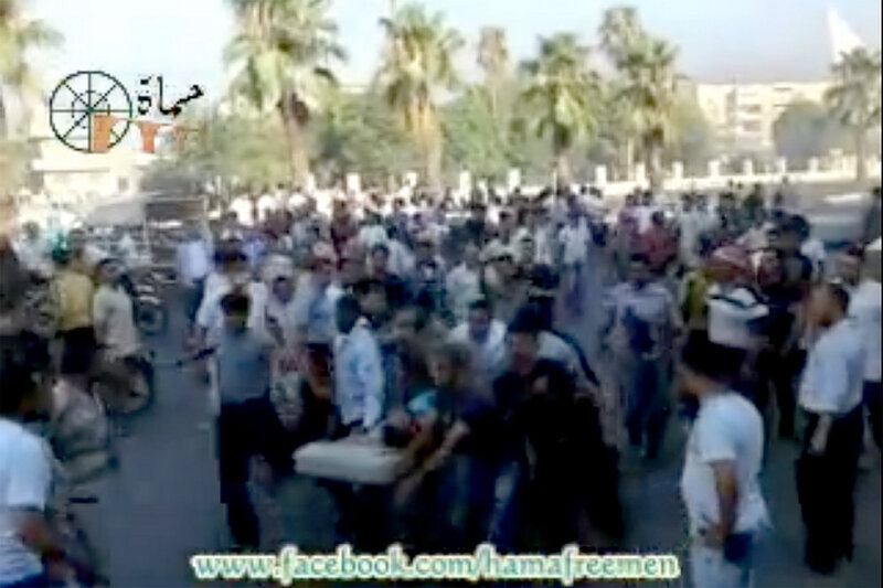 In Syria, Hama Residents Document Fierce Crackdown : NPR