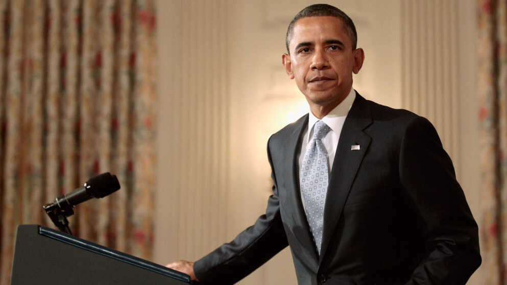 Obama: Big Megaphone But May Be Tuned Out : NPR