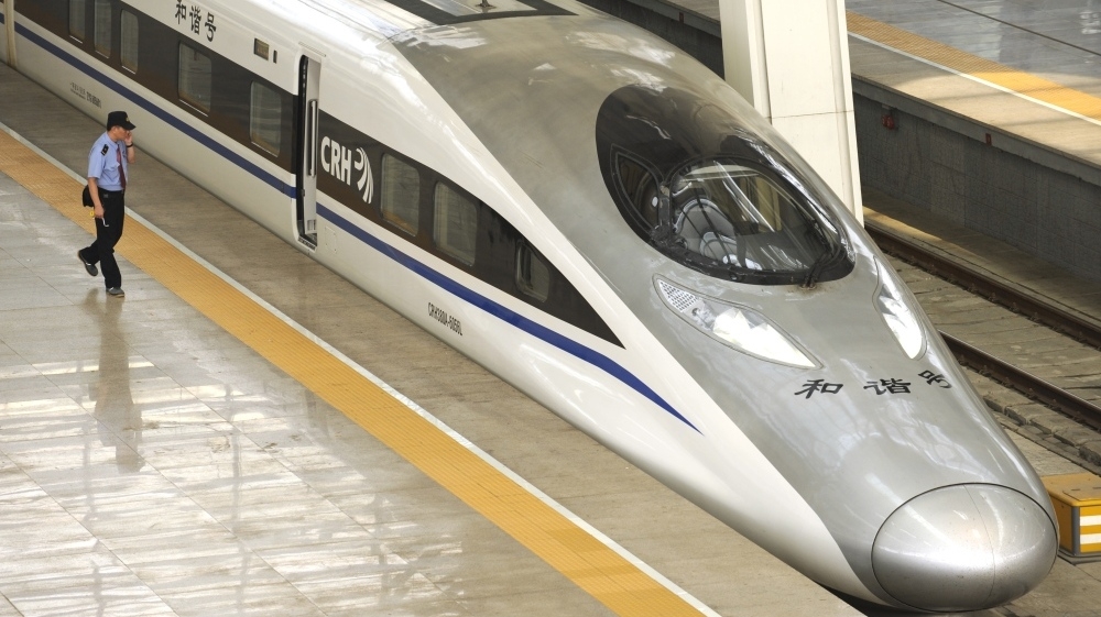 China Lowers Speed Of Its Bullet Trains : The Two-Way : NPR
