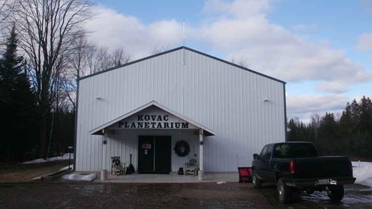 Homemade Planetarium Reflects One Man's Dream : NPR