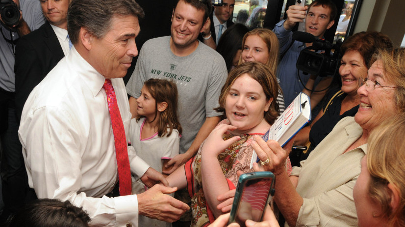 Perry: Texas-Size Waves In Presidential Race : NPR