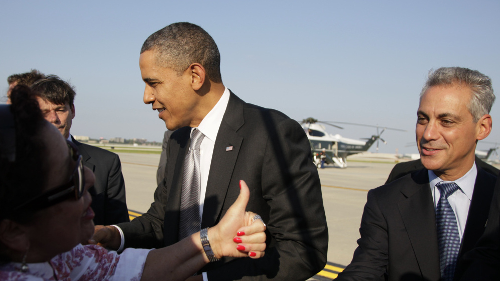 Mayor Emanuel's First 100 Days: 'I Love This' : NPR