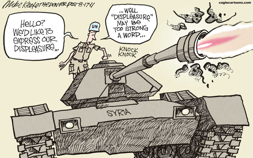 Double Take 'Toons: On The Shores Of Tripoli? : NPR