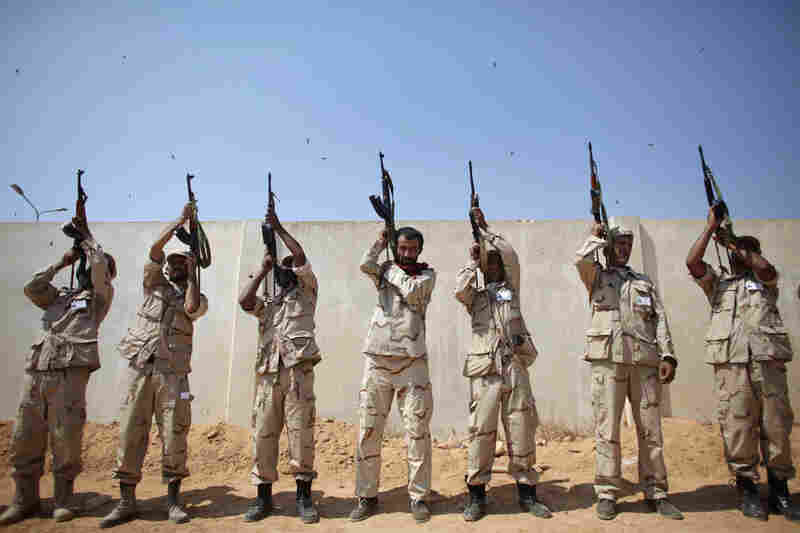 Libyan Rebels Jubilant, Gadhafi Defiant : NPR