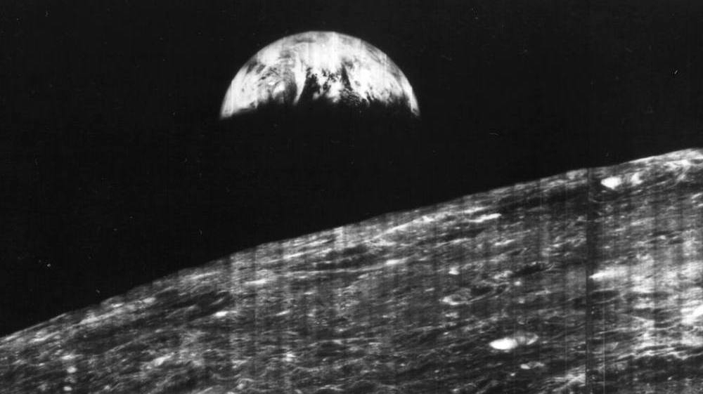 The First View Of Earth From Space : The Picture Show : NPR