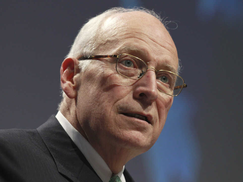Cheney: I Urged Bush To Bomb Syria : The Two-Way : NPR