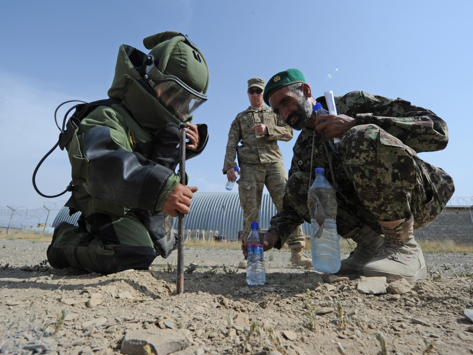 Training Afghans To Take Over Bomb-Defusing : NPR