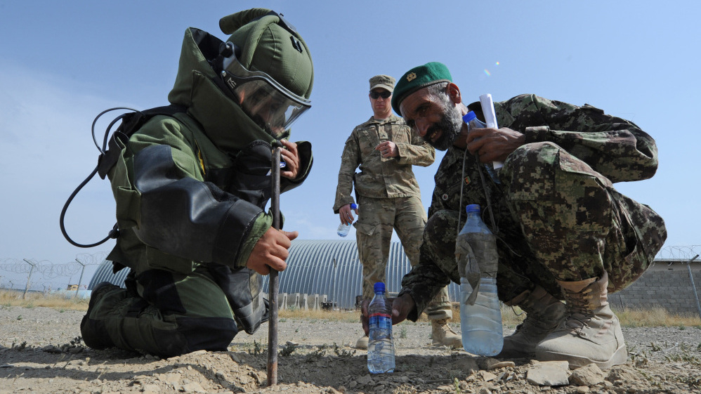 Training Afghans To Take Over Bomb-Defusing : NPR