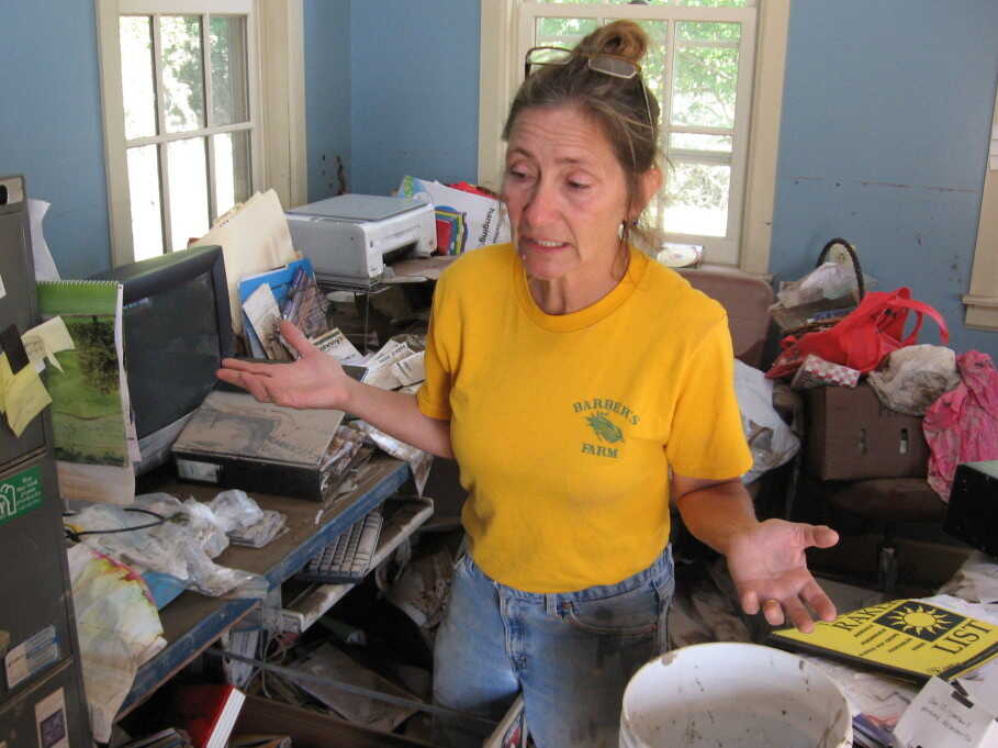 As Water Recedes, Cleanup Of A Soupy Mess Begins : NPR