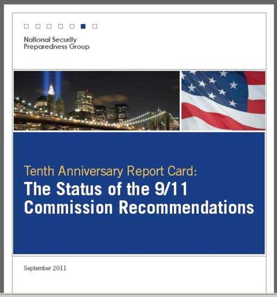'9/11 Commission' Leaders: Nation's Security Isn't What It Should Be ...
