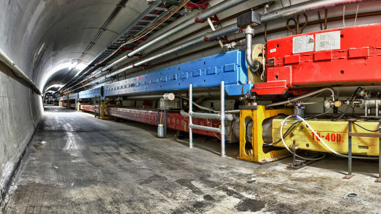 Final Smash For America's Giant Particle Collider : NPR