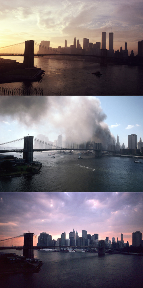 Photos Give A Twin Towers Timeline : The Picture Show : NPR