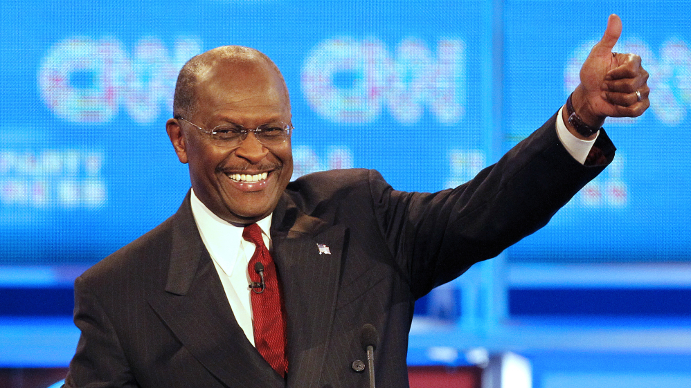 Herman Cain Talks Jobs, 'Atrocious' Poverty Rate : NPR