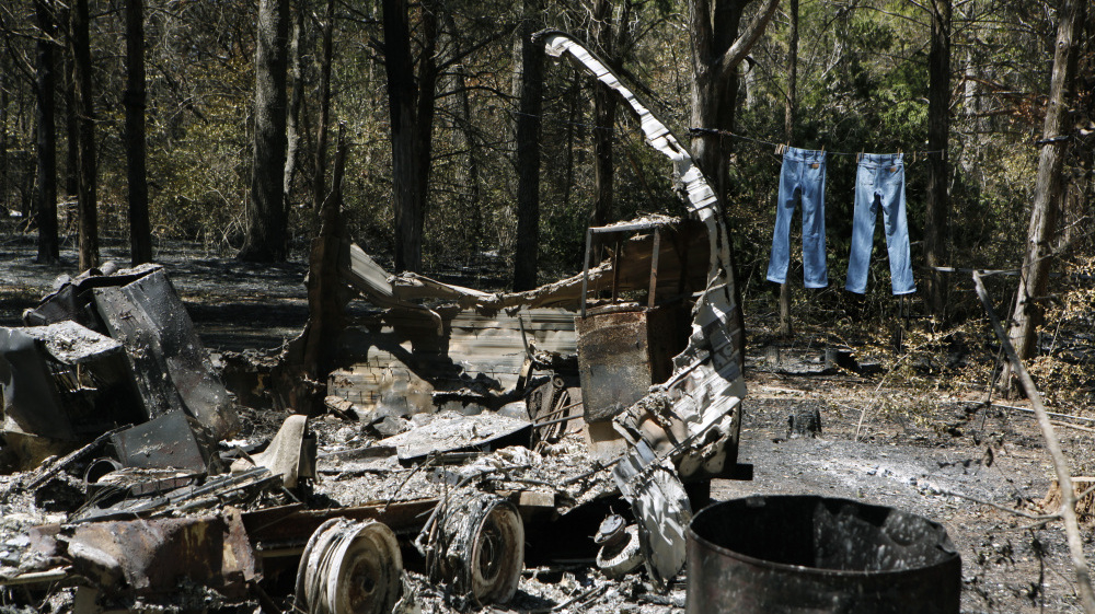Texas Fire Evacuees Return To Find Only Ashes : NPR