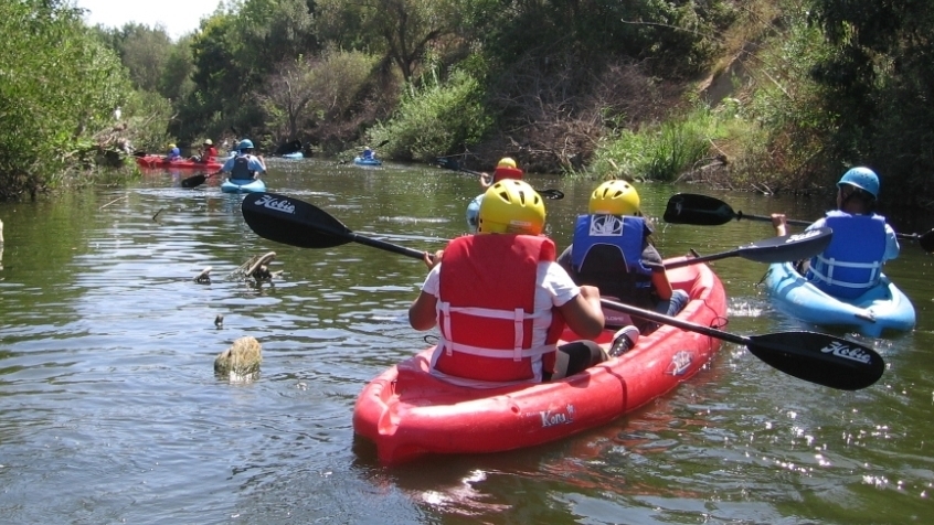 A New Destination For Kayakers: The L.A. River? : NPR