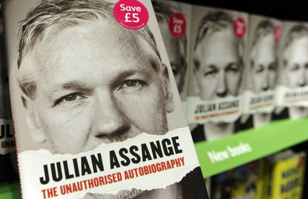 'Unauthorized' Memoir Of Assange Released : NPR