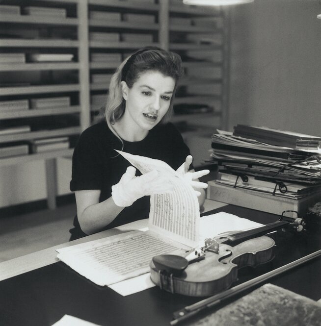 Anne-Sophie Mutter: 35 Years, 40 Recordings : Deceptive Cadence : NPR